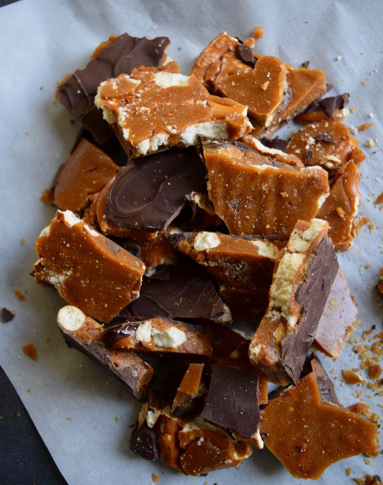Chocolate Toffee Bark – glorified hobby