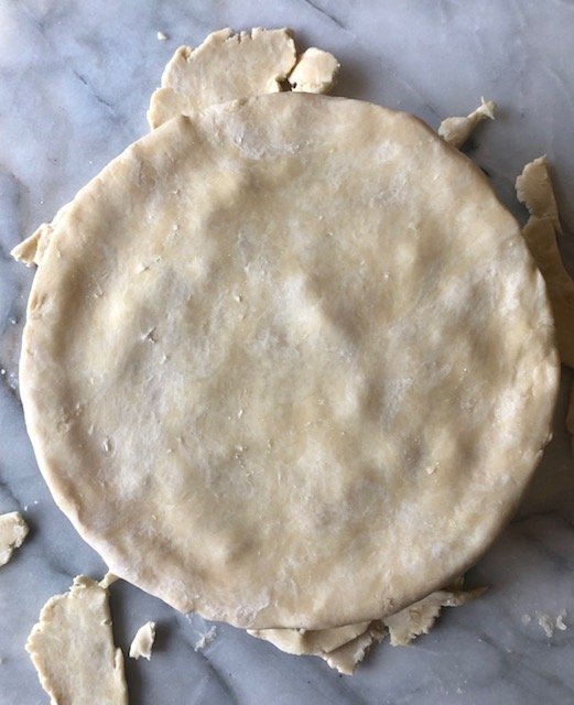 Mili's chicken pot pie and flaky-pastry pie crust - glorified hobby