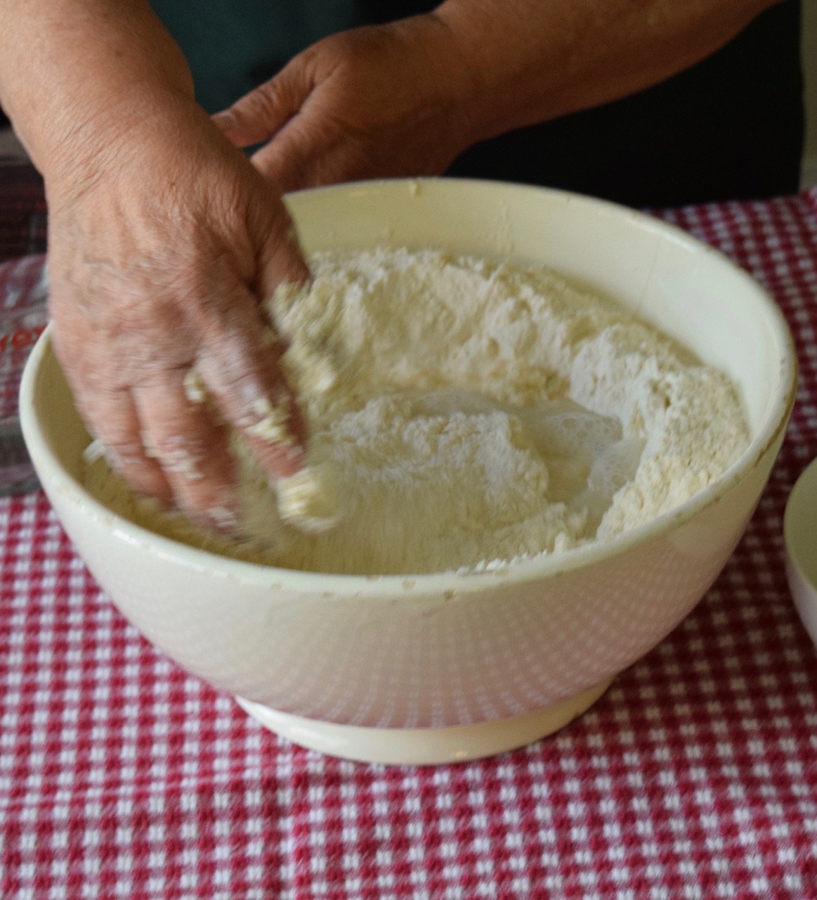 master dough – traditional Italian recipe for making focaccia, pizza ...