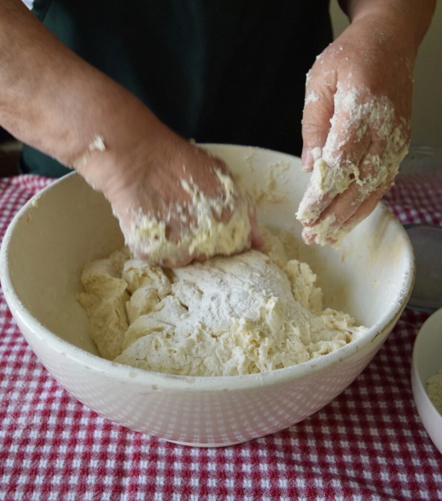 master dough – traditional Italian recipe for making focaccia, pizza ...
