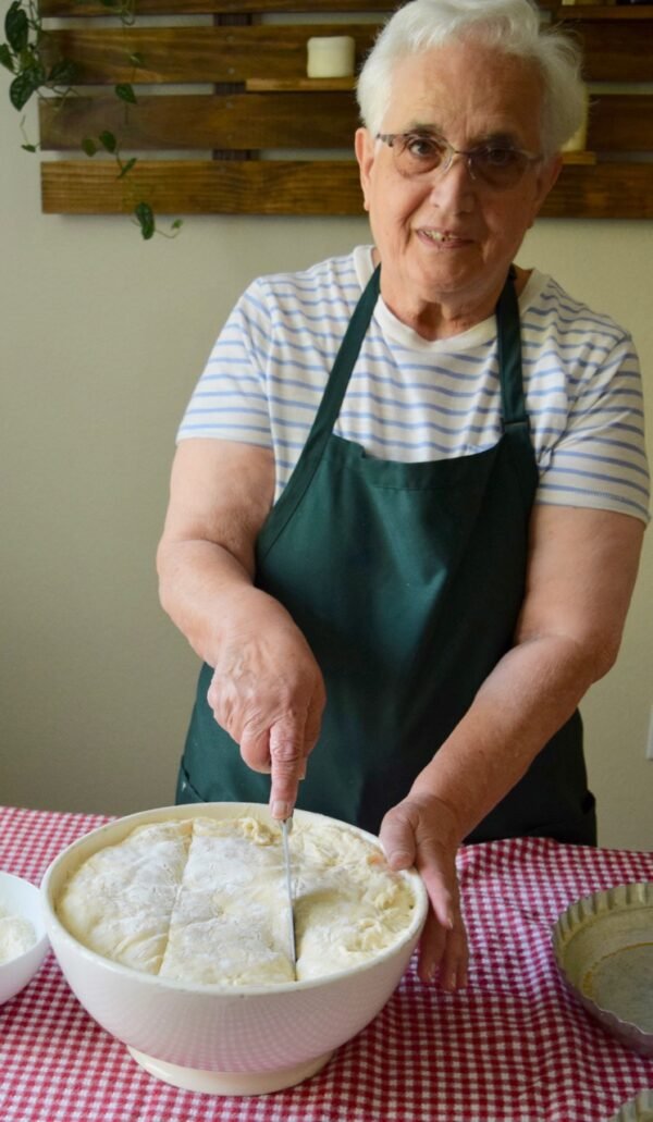 master dough – traditional Italian recipe for making focaccia, pizza ...