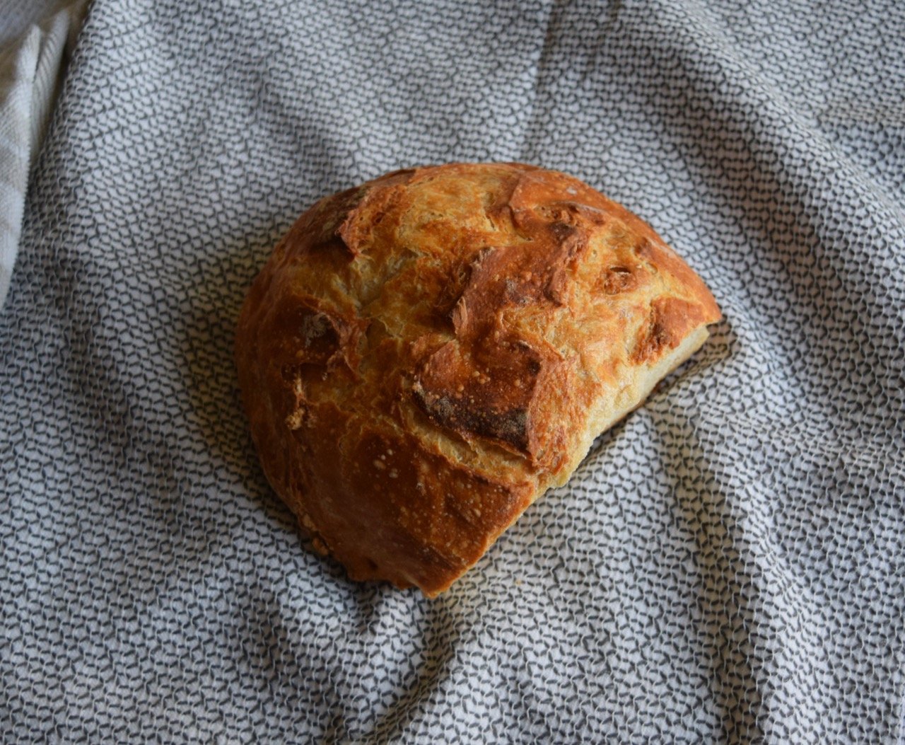 No-Knead Artisan Bread: easy. awesome. dutch oven method. – Glorified Hobby