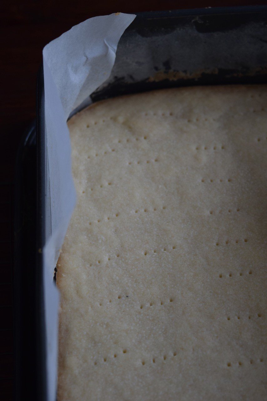 shortbread crust – glorified hobby